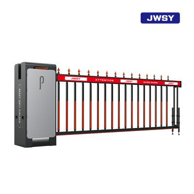 China H1650 Largest Cabinet Heavy Duty Boom Barrier with 6m Boom and 4-Stage Gear Drive for Industrial Barrier Gate Use for sale