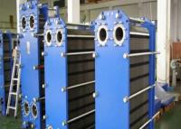 China Copper / Stainless Steel Gasketed Plate And Frame Heat Exchanger for Mineral Oil for sale
