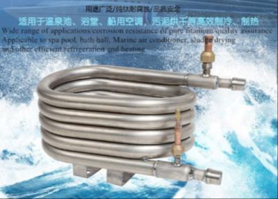 China Durable Coaxial Heat Exchanger With -30 To 100°C Working Temperature Range for sale