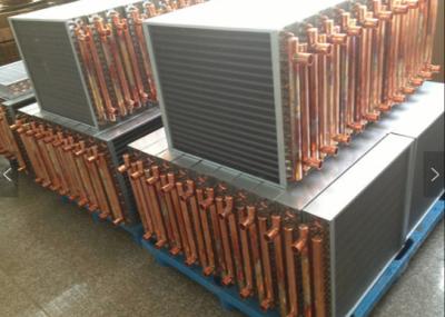 China High Flexibility AC Heat Exchanger , Freezer Heat Exchanger Copper Tube Aluminum Fin for sale