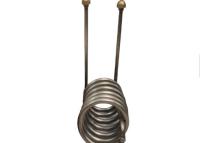 China 4.5m3/H Air Conditioner Heat Exchanger Stainless Steel Tube 304L Coil Evaporator for sale