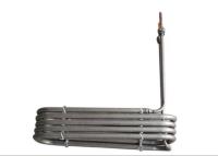 China Compact Tube Coil Heat Exchanger Evaporation For Mariculture Constant Temperature Machine for sale
