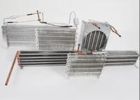 China High Effciency Air Conditioner Heat Exchanger Aluminium Tube And Fin Strong Structure for sale