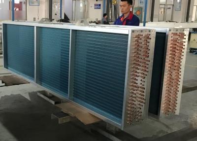 China Copper Fin Type Refrigerator Heat Exchanger , Air Conditioner Heat Exchanger for sale