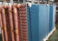 China Compact Fin Type Heat Exchanger For Commercial / Industrial Refrigeration Equipment for sale