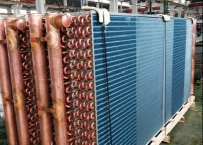 China Compact Fin Type Heat Exchanger For Commercial / Industrial Refrigeration Equipment for sale
