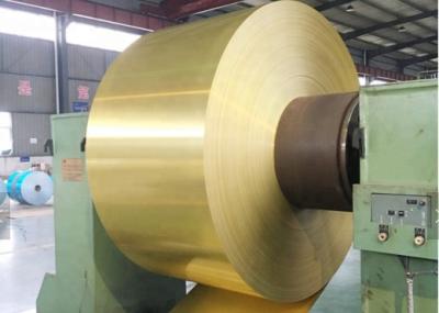 China Multipurpose Heat Exchanger Material , Color Coated Aluminium Foil Roll Type for sale
