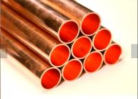 China Copper Straight Tubes Air Conditioner Material Dia 8mm For Water Heater for sale