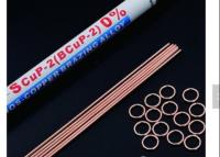 China Customized Phos Copper Brazing Alloy For Refrigeration Compressor Parts for sale