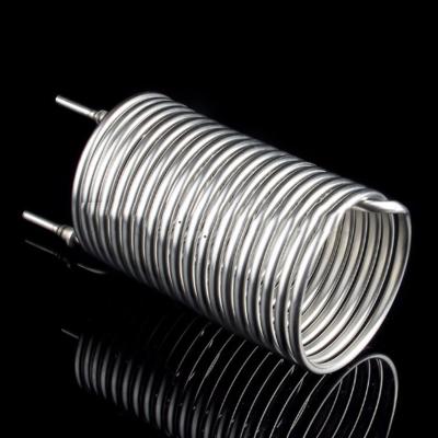 China Stainless Steel R22 Double Coil Heat Exchanger for sale