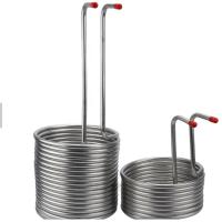 China Saltwater SS316 Spiral Heat Exchanger Tube for sale