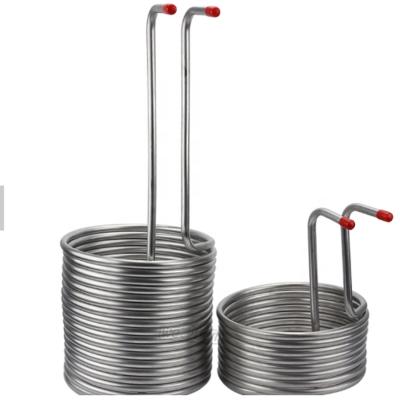 China Saltwater SS316 Spiral Heat Exchanger Tube for sale