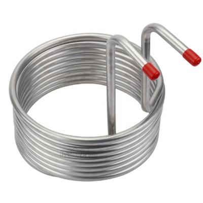 China Heat Transfer Tube Double Coil 400Kw Air Conditioner Heat Exchanger for sale