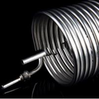 China R134a Tube Evaporator Refrigeration Coil Seamless Stainless Steel for sale