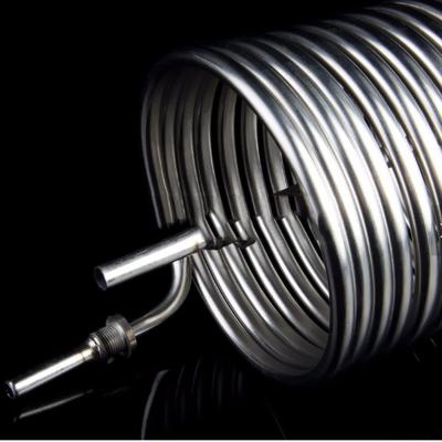 China R134a Tube Evaporator Refrigeration Coil Seamless Stainless Steel for sale