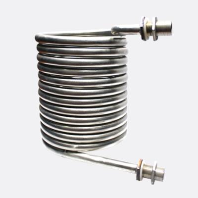 China Titanium Tube Aquarium Evaporator Coil Type Heat Exchanger for sale