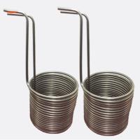 China Titanium Tube Aquarium Evaporator Coil Type Heat Exchanger for sale