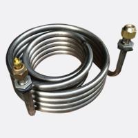 China Aquarium Evaporator Titanium Tube 6000KW Coil Heat Exchanger for sale
