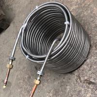 China Immersion Coiled Tube Heat Exchanger Wort Chiller Stainless Steel for sale
