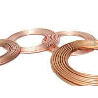 China Manufacturers refrigeration 6mm Heat Exchanger Copper Pancake for sale