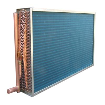China CE 1/4HP Air Fan Louvered Fin Heat Exchanger Hydrophilic 8 Rows for sale