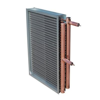 China 3/4HP Flat Tube Corrugated Fin Type Heat Exchanger Cross-sectional flow channel boundary area 30（m2） for sale