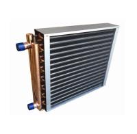 China 3/4HP Flat Tube Corrugated Fin Type Heat Exchanger Cross-sectional flow channel boundary area 30（m2） for sale