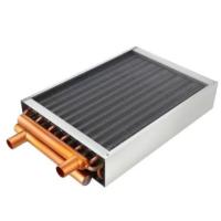 China 9.52mm Copper tube copper fin heat exchanger for cold storage for sale