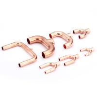 China 0.5mm Wall Thickness R410A  Air Conditioner Copper Tube  500Mpa Tensile Strength for sale