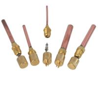 China Refrigerator Filling Check Valve Heat Exchanger Components 5cm Length for sale