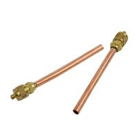China Refrigerator Filling Check Valve Heat Exchanger Components 5cm Length for sale