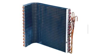 China Folding Copper Tube Fin Type Condenser Coil Heat Exchanger for sale