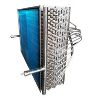 China Aluminum refrigeration 12.7mm fin type heat exchanger for cooling for sale