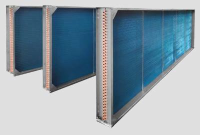 China 3/8HP Copper Tube Fin Type Heat Exchanger For Wood Furnace Hitching House for sale