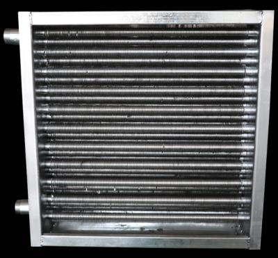 China SS304 T0.6 fin type heat exchanger corrosion resistant for food processing for sale