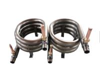 China Air Cooled Chiller Coaxial Heat Exchanger -50~150℃ Working Temperature Range for sale