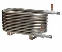 China Copper Spiral Coaxial Heat Exchanger High Heat Transfer Efficiency for sale