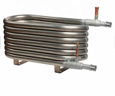 China Copper Spiral Coaxial Heat Exchanger High Heat Transfer Efficiency for sale