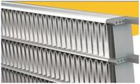 China Louver Serrate Shelled Microchannel Heat Exchanger For Ice Making Machine for sale