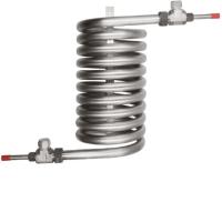 China Titanium Coaxial Heat Exchanger Low Power Consumption For Manufacturing Plant for sale