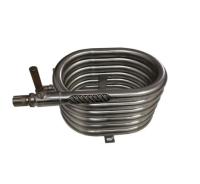 China 10m3/h Coaxial Heat Exchanger For Food / Beverage Factory for sale