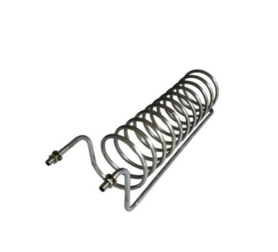 China Titanium Coil Counter Flow Coaxial Heat Exchanger 3.5Mpa 3mm Thickness for sale