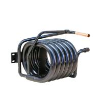 China Copper Industrial Water Cooled AC Coaxial heat exchanger for sale