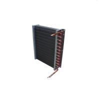 China Hydrophilic Foil  2HP Pin Fin Type Heat Exchanger Grooved Design for sale