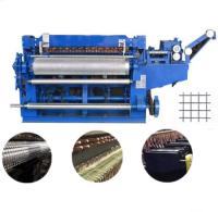 China Galvanized iron wire mesh fence making machine 80times/min speed for sale