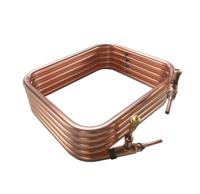 China Industrial Shell Titanium Coaxial Coil Heat Exchanger 220V Combined for sale