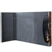China Folding Copper Tube Fin Type Condenser Coil Heat Exchanger for sale