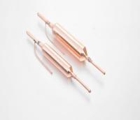 China Refrigeration Parts R134a Heat Exchanger ComponentsCopper Filter Drier With Capillary OEM Available for sale