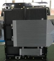 China 8mm Copper Fin type Industrial Air Heat Exchanger Compressor Core for sale