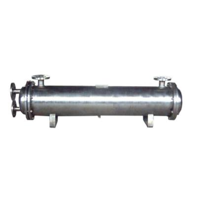 China SS304 Air conditioner shell and tube heat exchanger for heat pump for sale